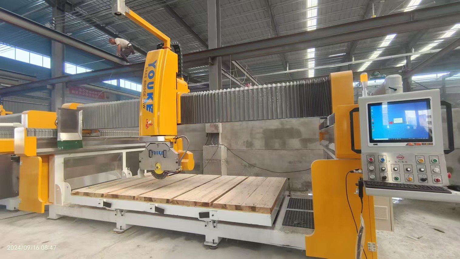 What is a CNC bridge saw?